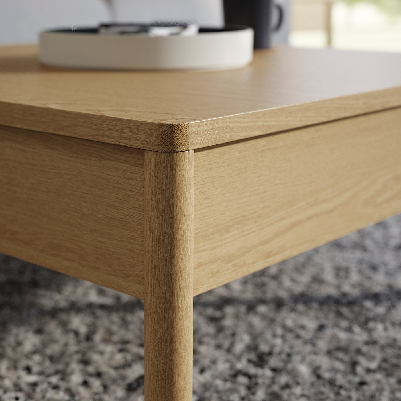 TONSTAD coffee table oak veneer - IKEA