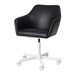 TOSSBERG / MALSKÄR swivel chair Gunnared dark grey/black - IKEA