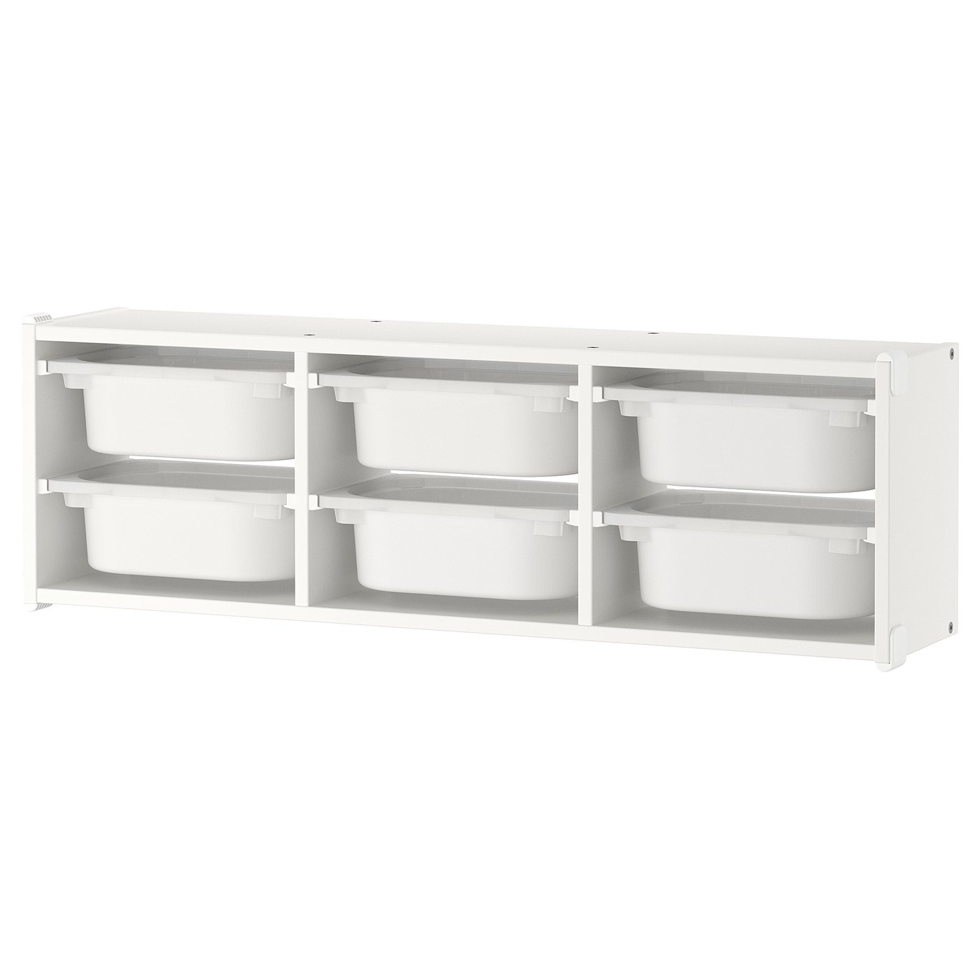 TROFAST wall storage white/white - IKEA