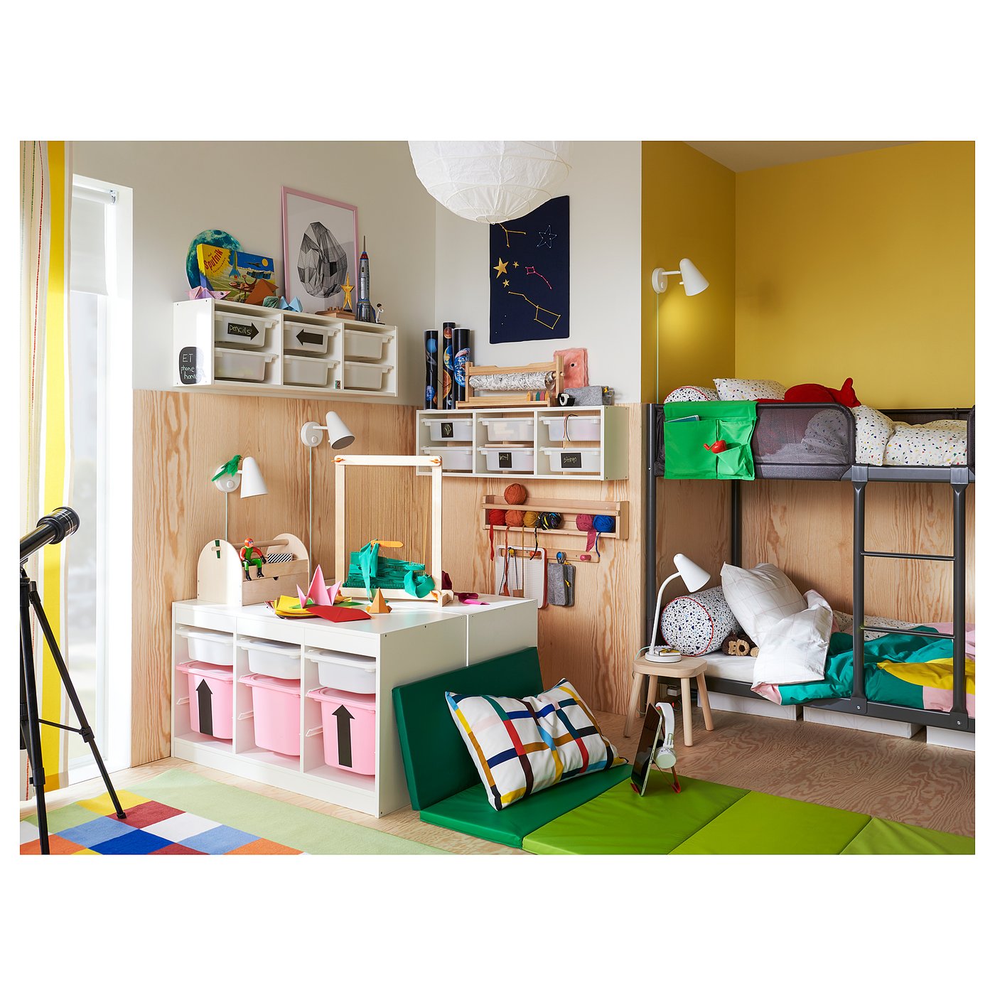 TROFAST wall storage white/white - IKEA