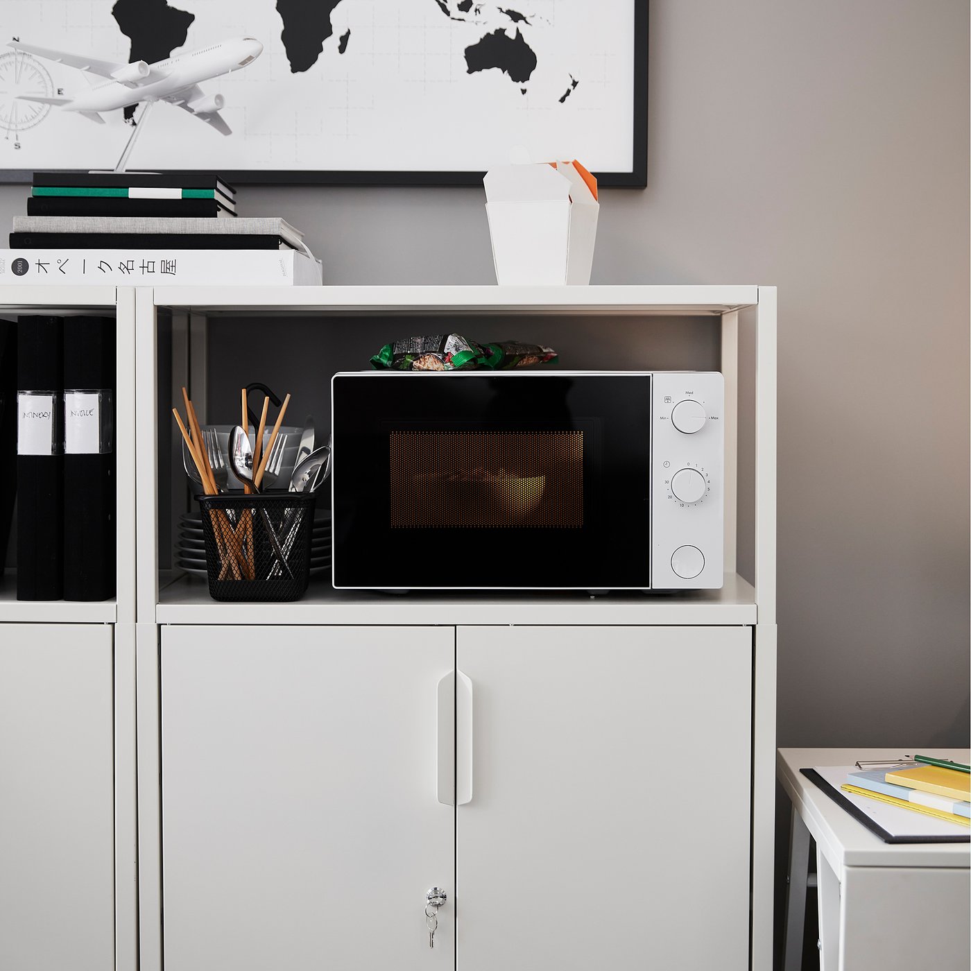 TROTTEN cabinet with doors white - IKEA