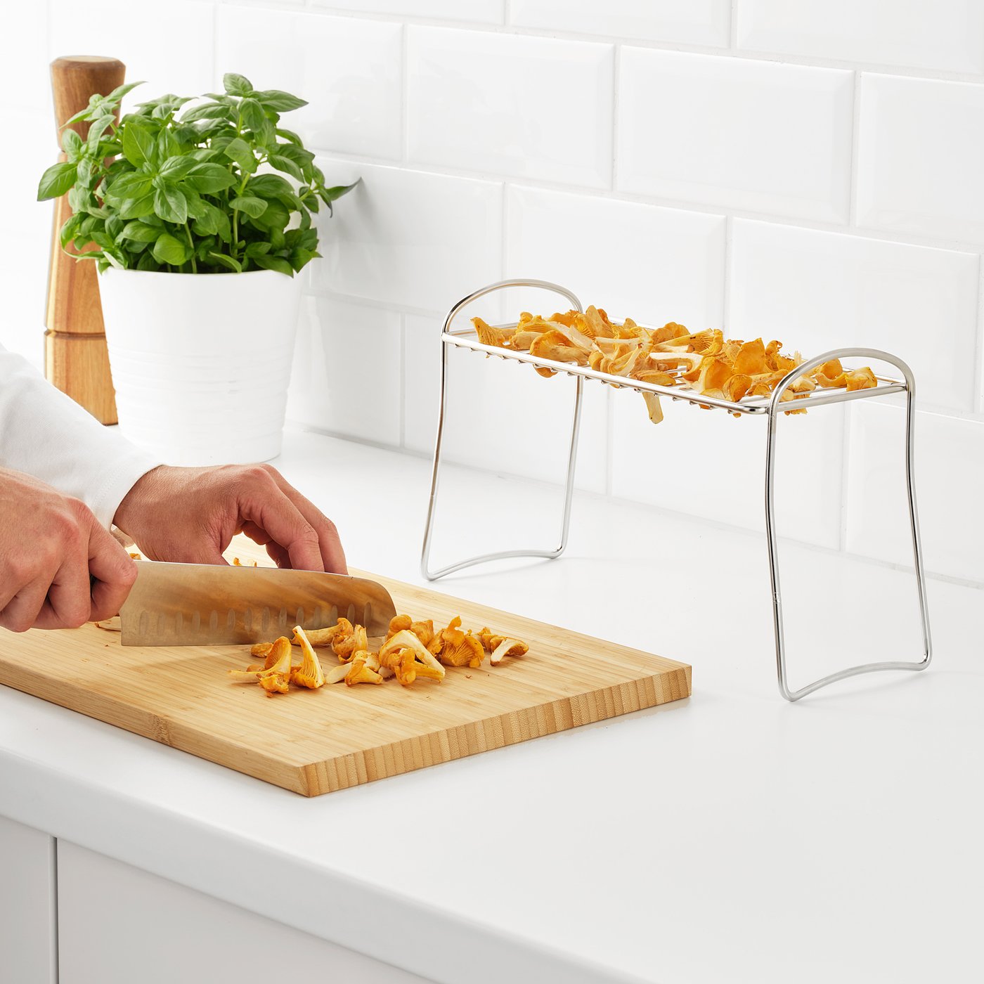 VÄLVÅRDAD dish drying shelf stainless steel - IKEA