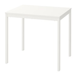 VANGSTA extendable table white - IKEA