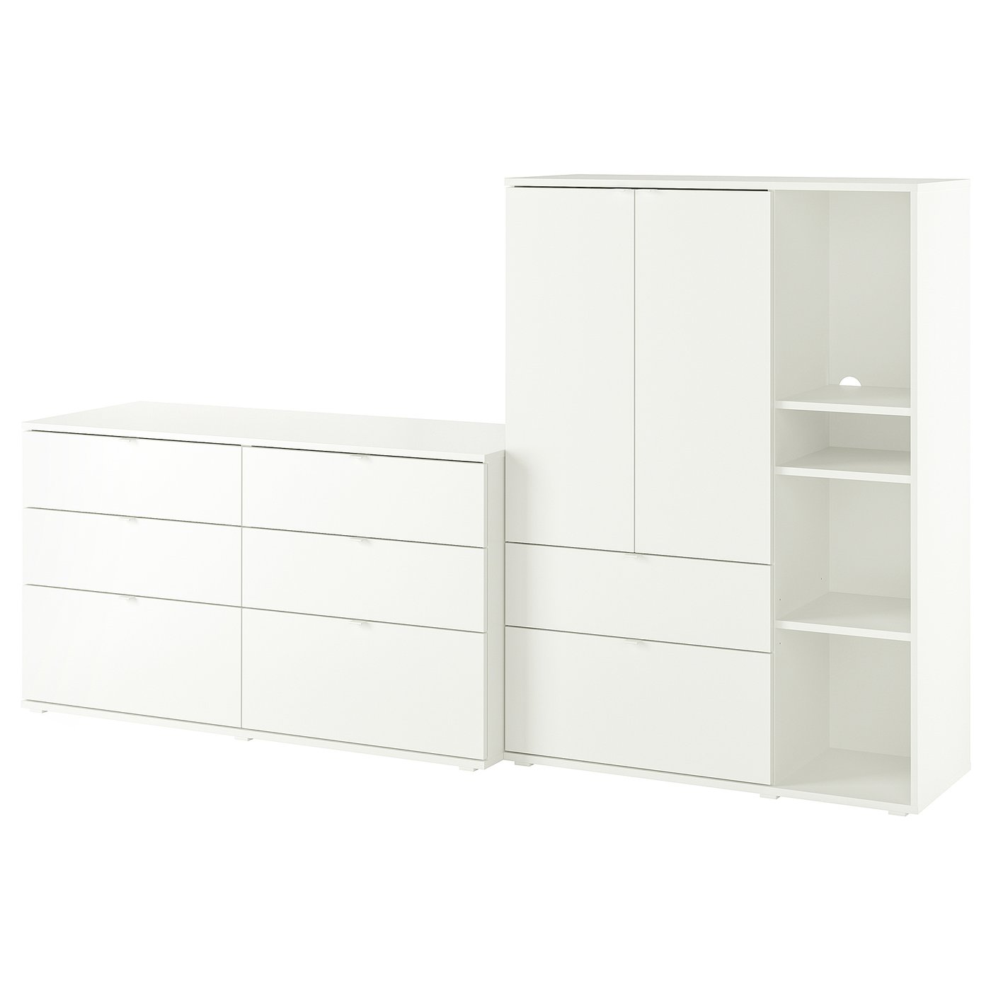 VIHALS storage combination white - IKEA
