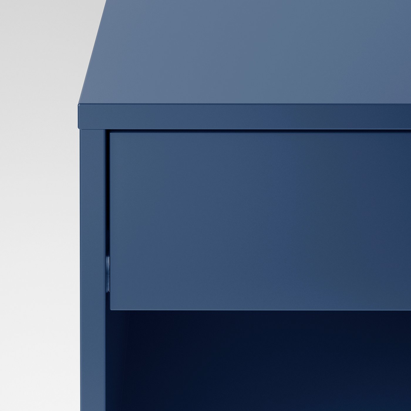 VIKHAMMER bedside table blue - IKEA
