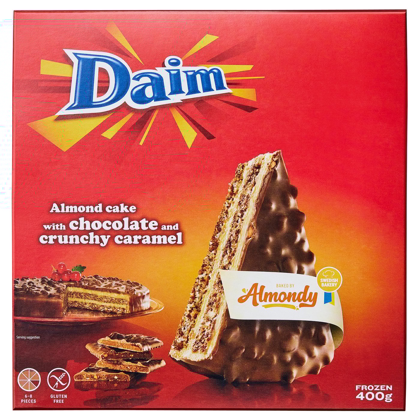 DAIM 巧克力扁桃仁蛋糕 冷冻 - IKEA