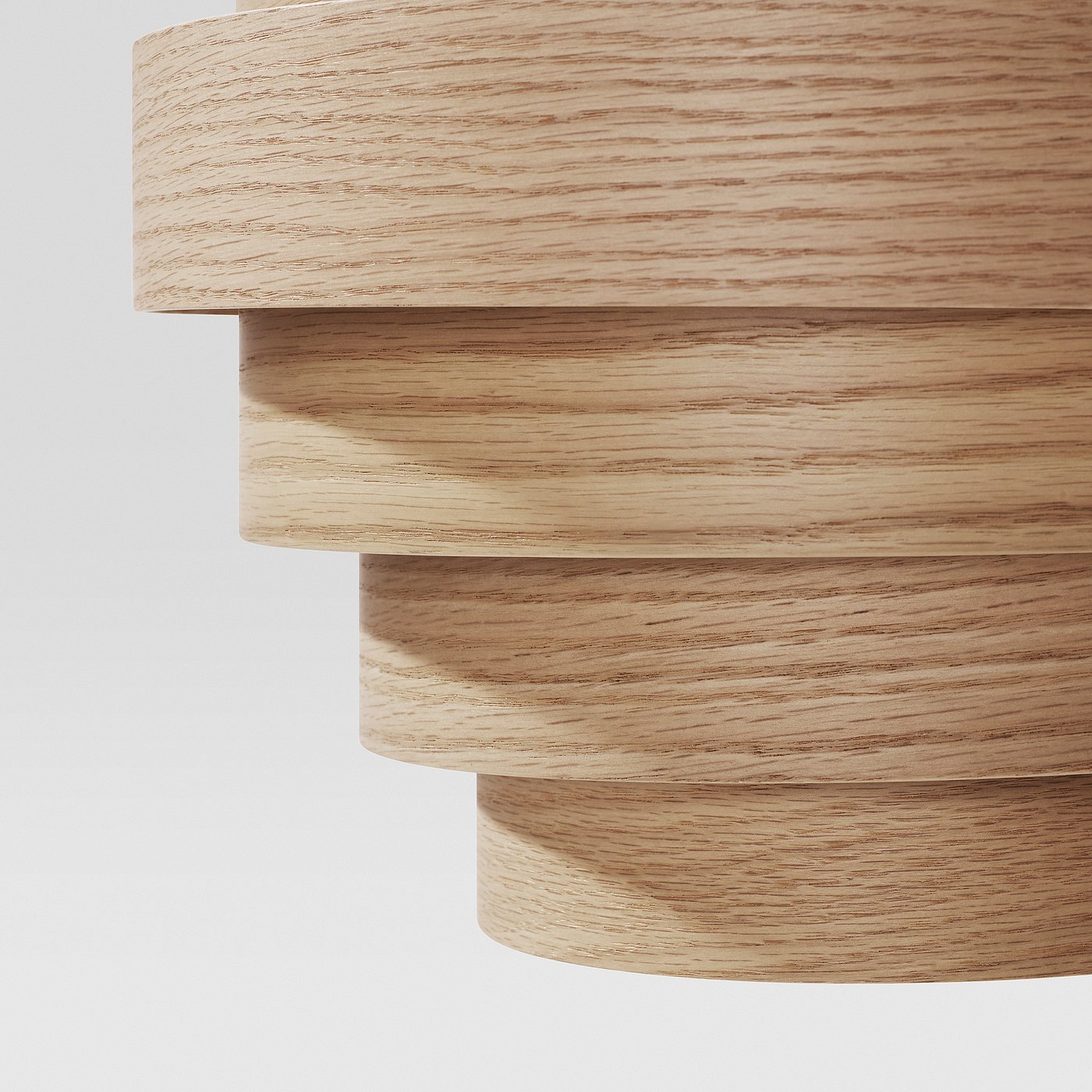 DYKARKLOCKA 迪卡克洛 / HEMMA 汉莫 吊灯 白色橡木贴面/黑色 - IKEA