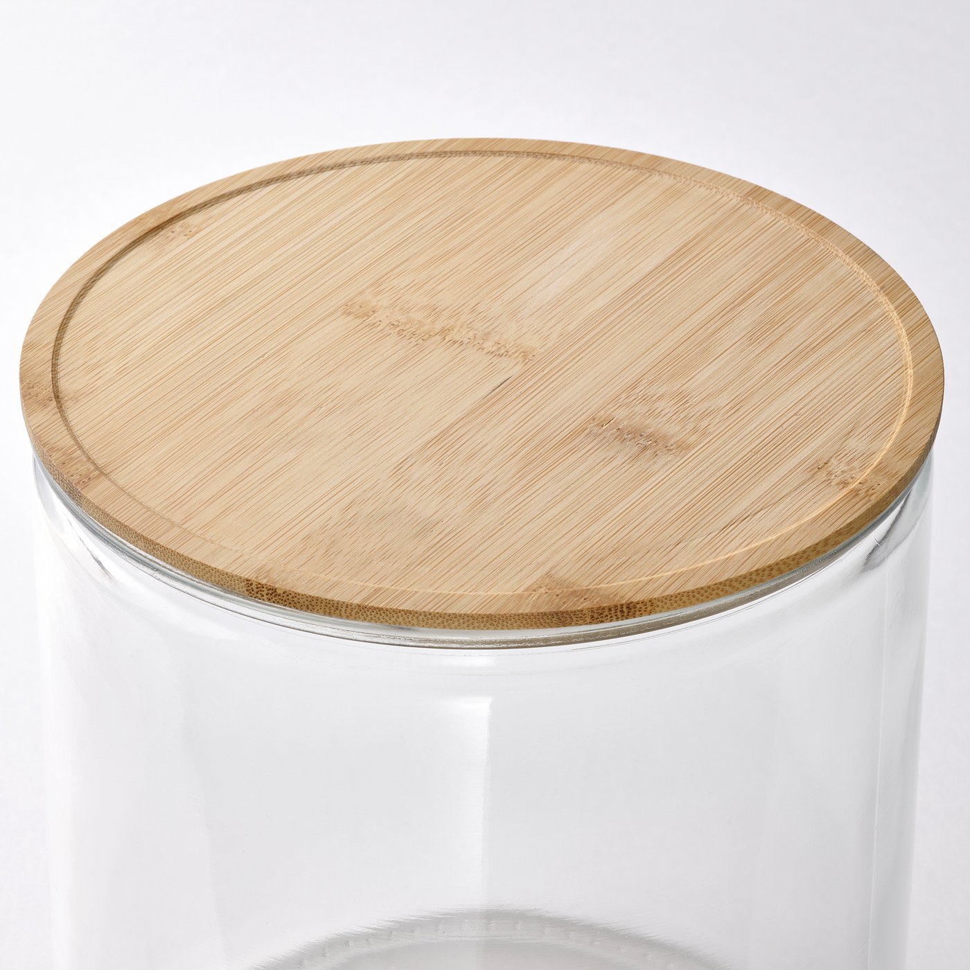 IKEA 365+ 带龙头水罐 竹/透明玻璃 - IKEA