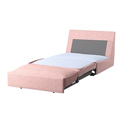 KIVIK 奇维 单座沙发床 刚纳瑞德 浅褐粉 - IKEA