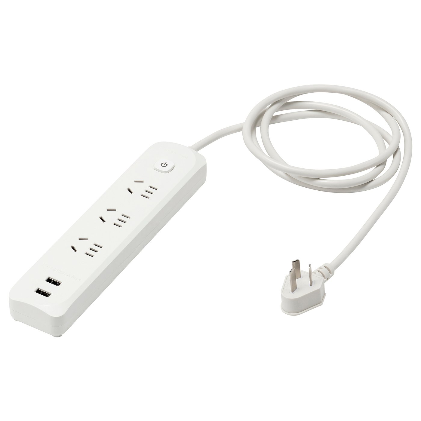 KOPPLA 科普拉 三路插座带两个USB端口 - IKEA