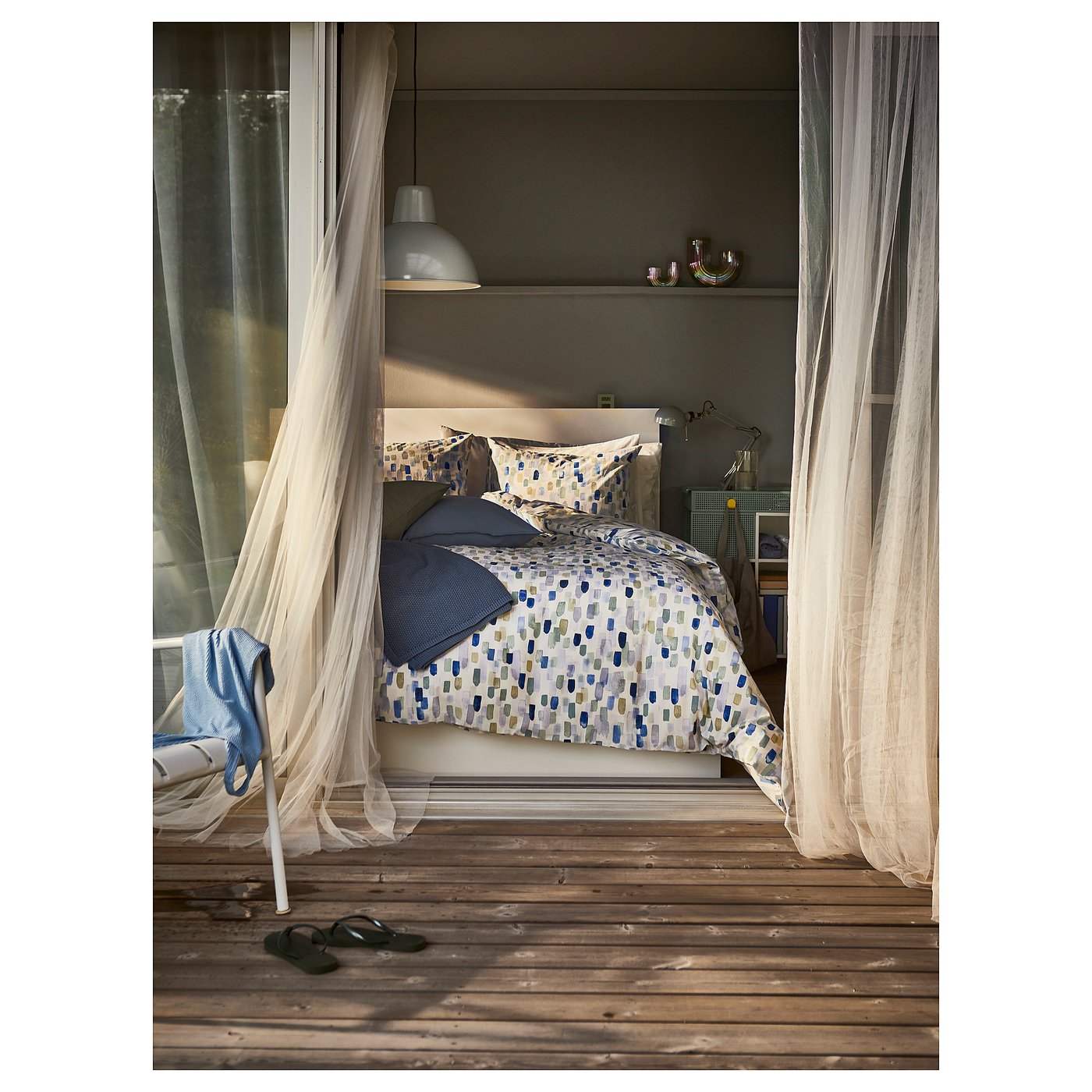 SKURUP 斯库鲁 吊灯 天蓝色 - IKEA